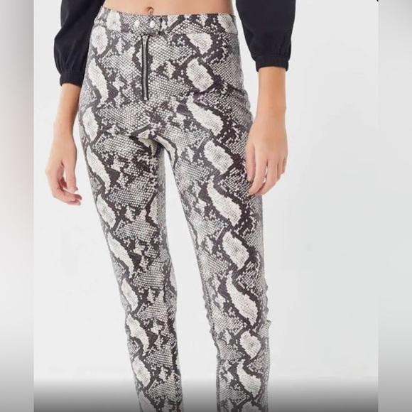Urban Outfitters | Pants & Jumpsuits | Nwt Urban Outfitters Faux Snake ...